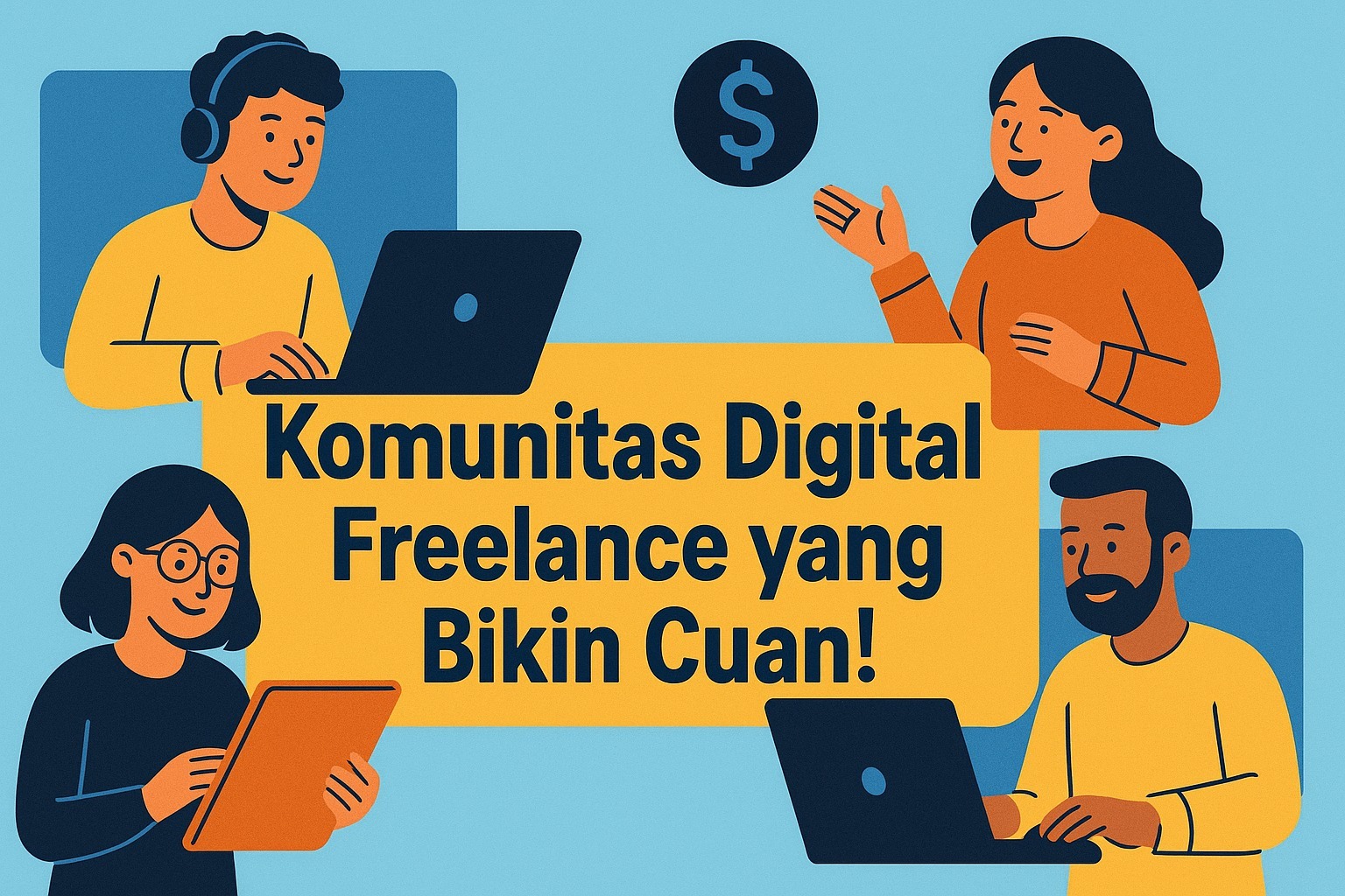 Komunitas Digital: Freelance yang Bikin Cuan!
